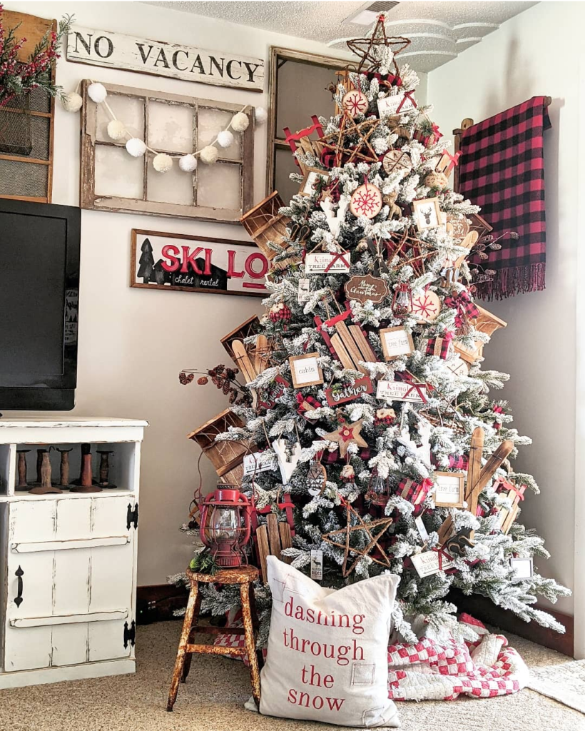 How To Style A Full Christmas Tree - Down Shiloh Road