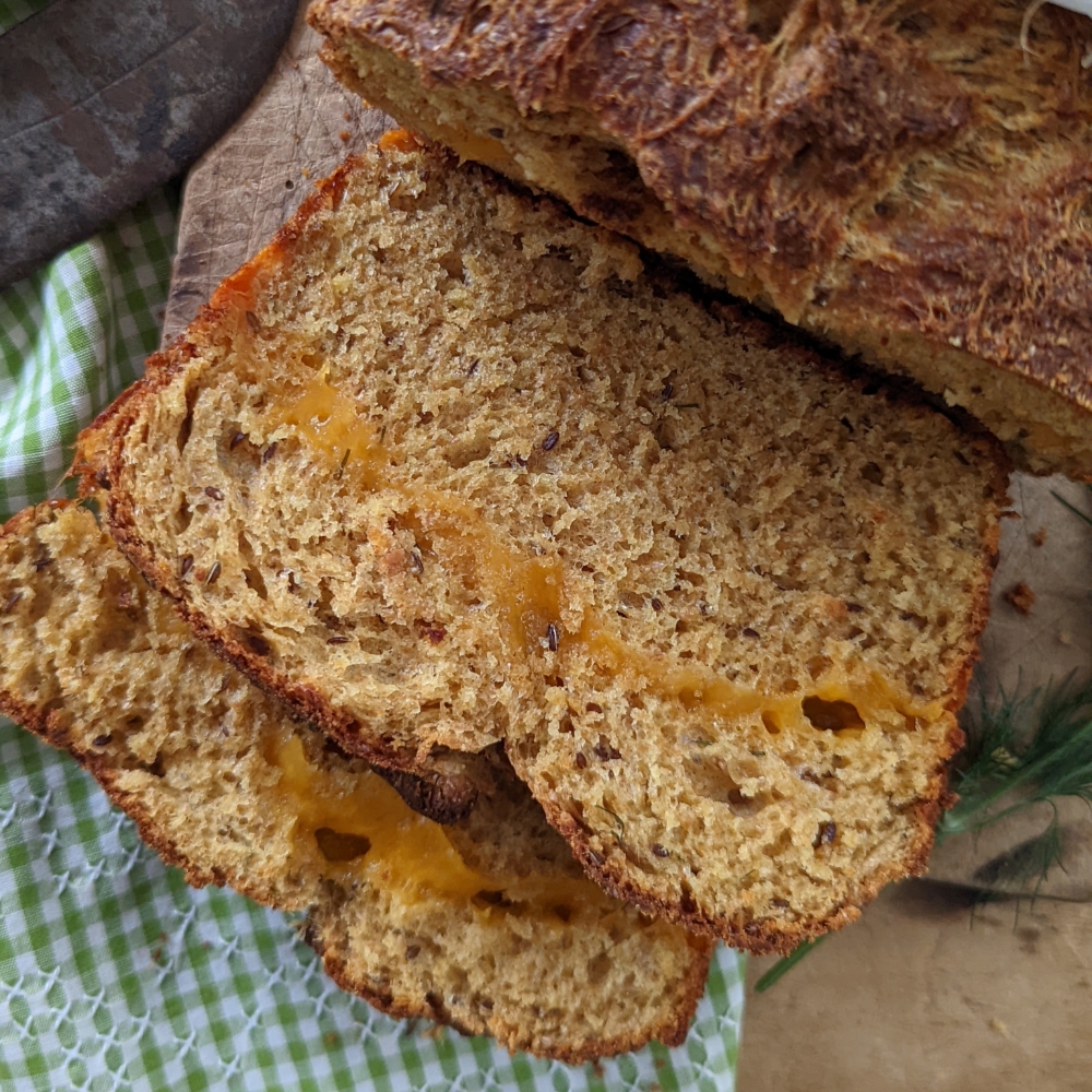 DILLY HERB CHEESE BREAD RECIPE - Down Shiloh Road